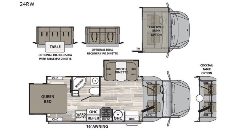 2018 Dynamax Isata 3 24RW, PHOTOS, Details, Brochure, Floorplan
